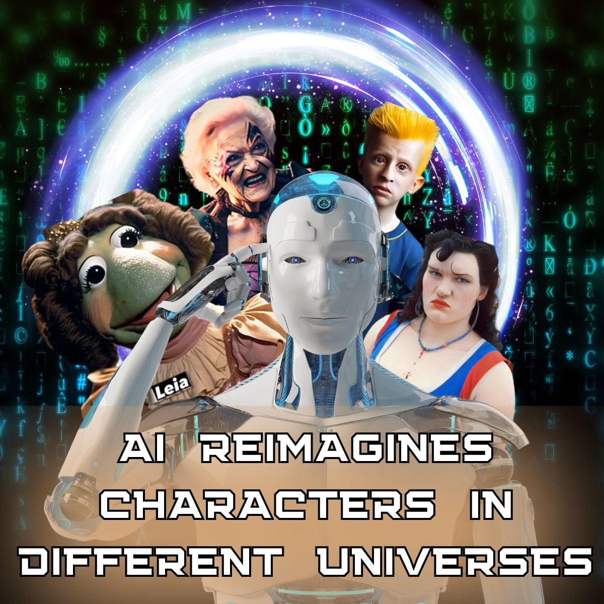 AI Artist Reimagines Iconic Pop Culture Characters in Different ...