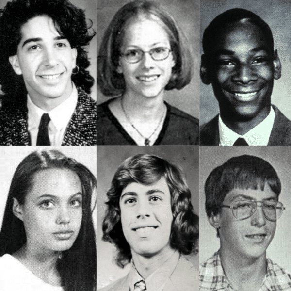 Yearbook Photos of Celebrities Before They Were Famous